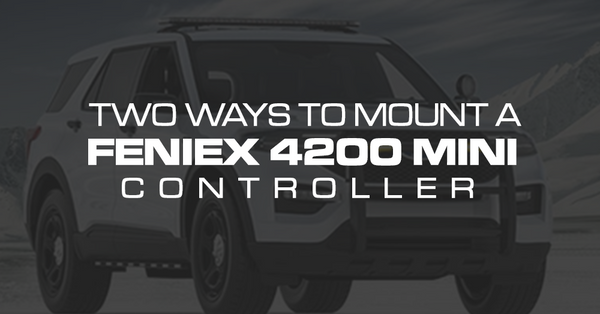 Two Ways to Mount a Feniex 4200 Mini Controller – Ultra Bright Lightz