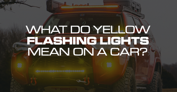 What Do Yellow Flashing Lights Mean on a Car? – Ultra Bright Lightz