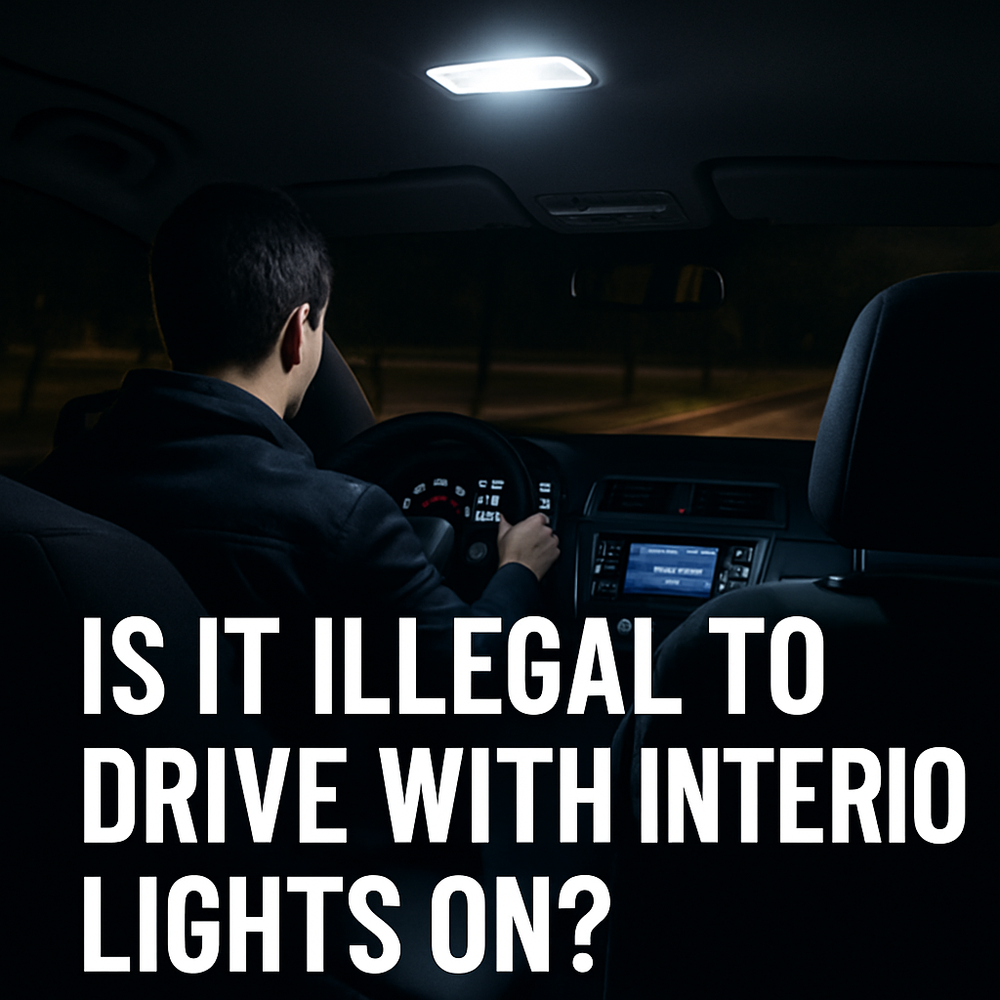 Is It Illegal to Drive with Interior Lights On? | Ultra Bright Lightz