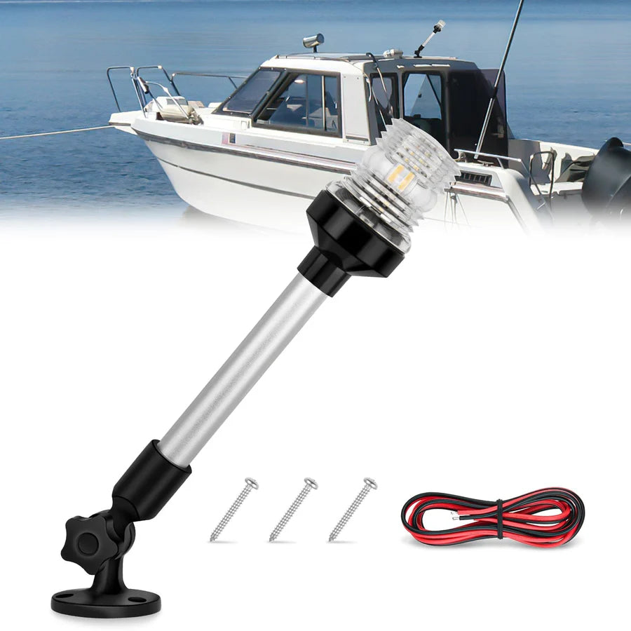 Nilight 9inch Folding Stern Light – Ultra Bright Lightz