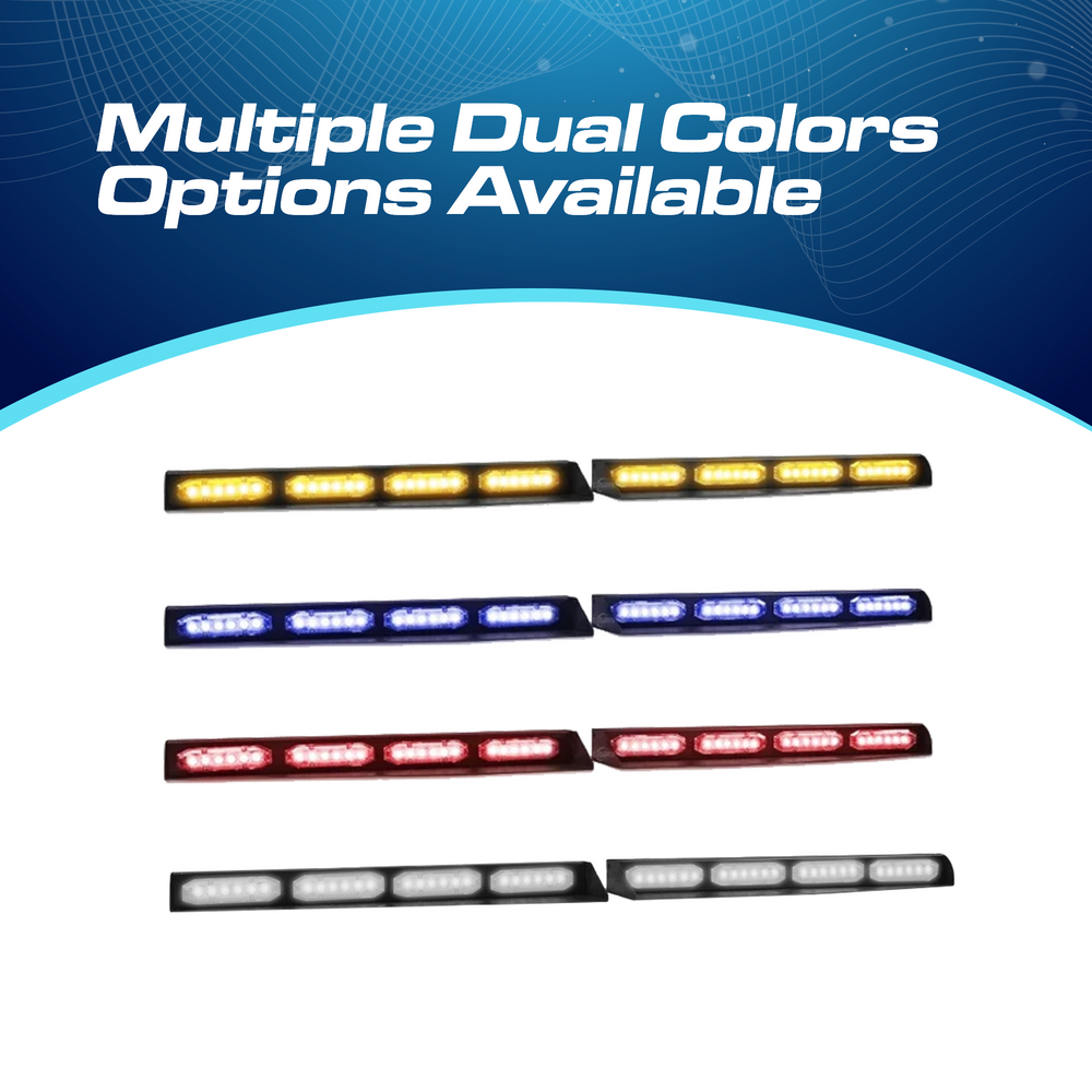 LED Visor Lights & Visor Light Bars – Ultra Bright Lightz