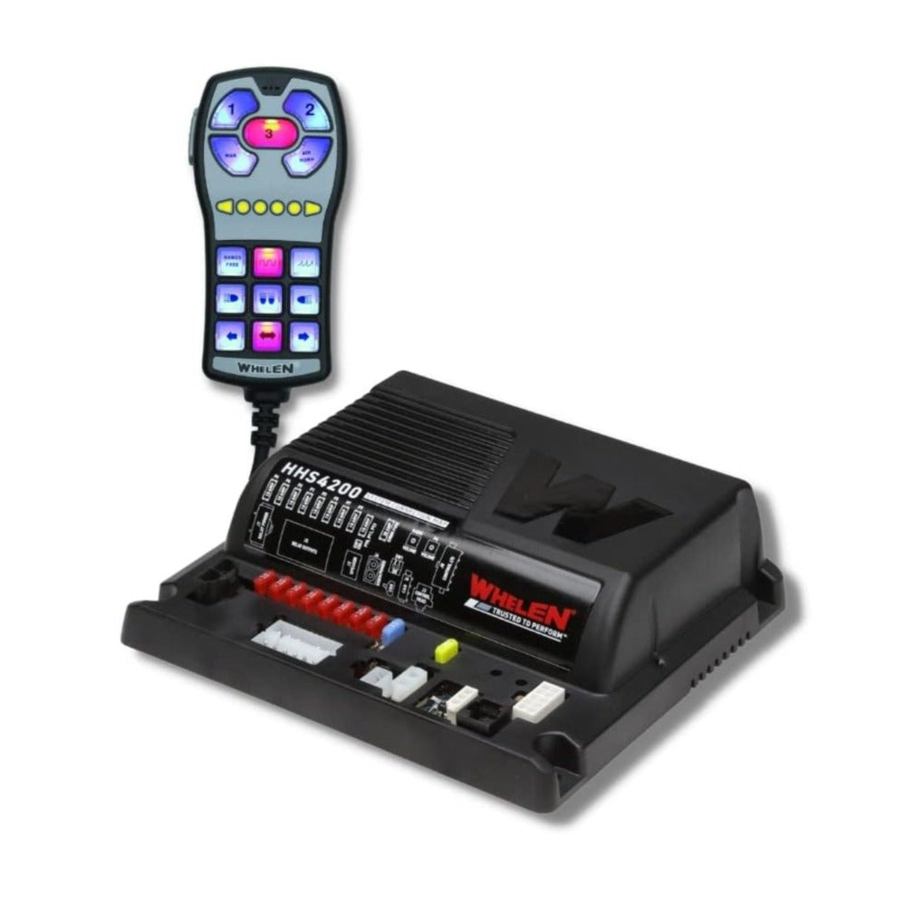 Whelen HHS4200 Siren and Hand-Held Controller with WeCan – Ultra Bright ...
