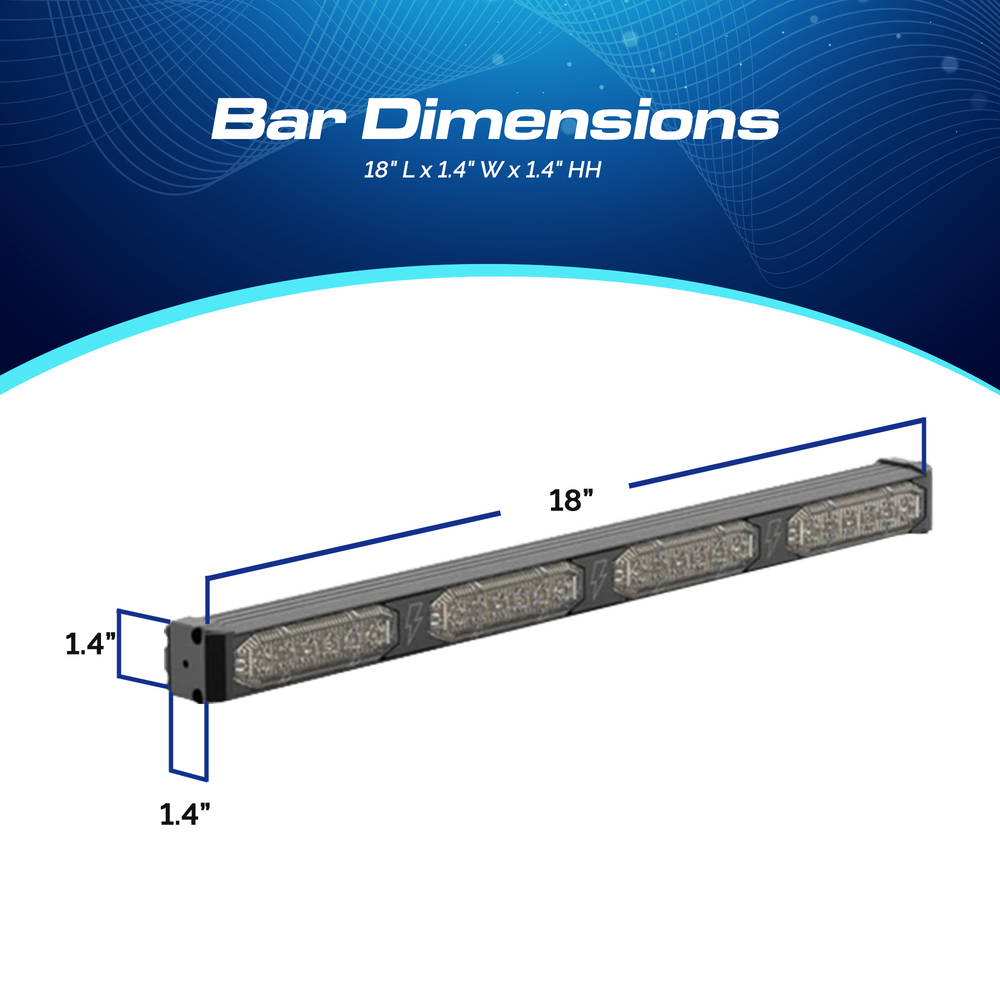 LED Stick Lights and Traffic Advisors for Sale | Ultra Bright Lightz