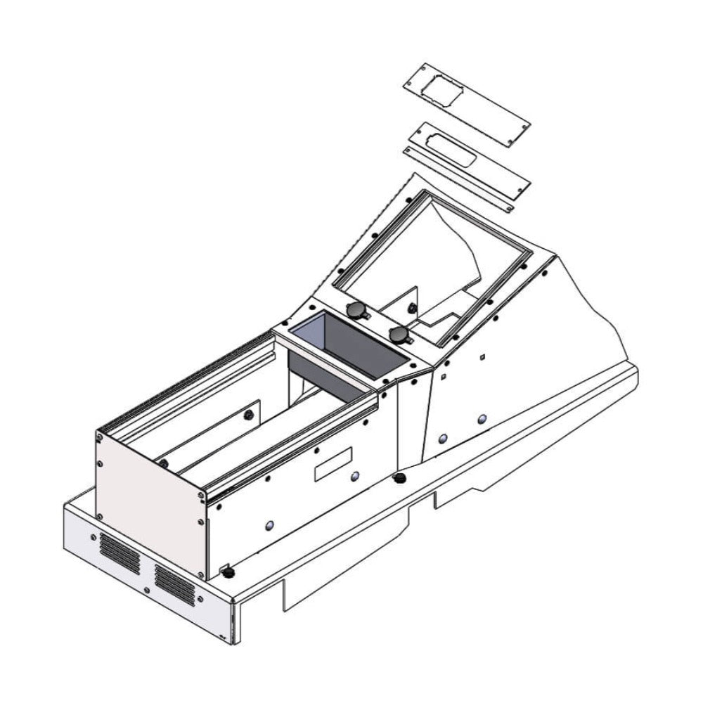 Havis Console For 2013-2023 Dodge Ram 1500 Special Services Police Tru