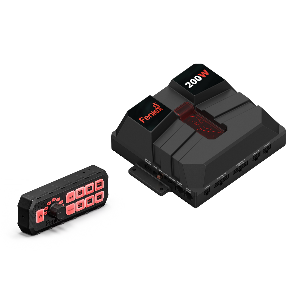 Feniex Typhoon 200W Full Function Siren – Ultra Bright Lightz
