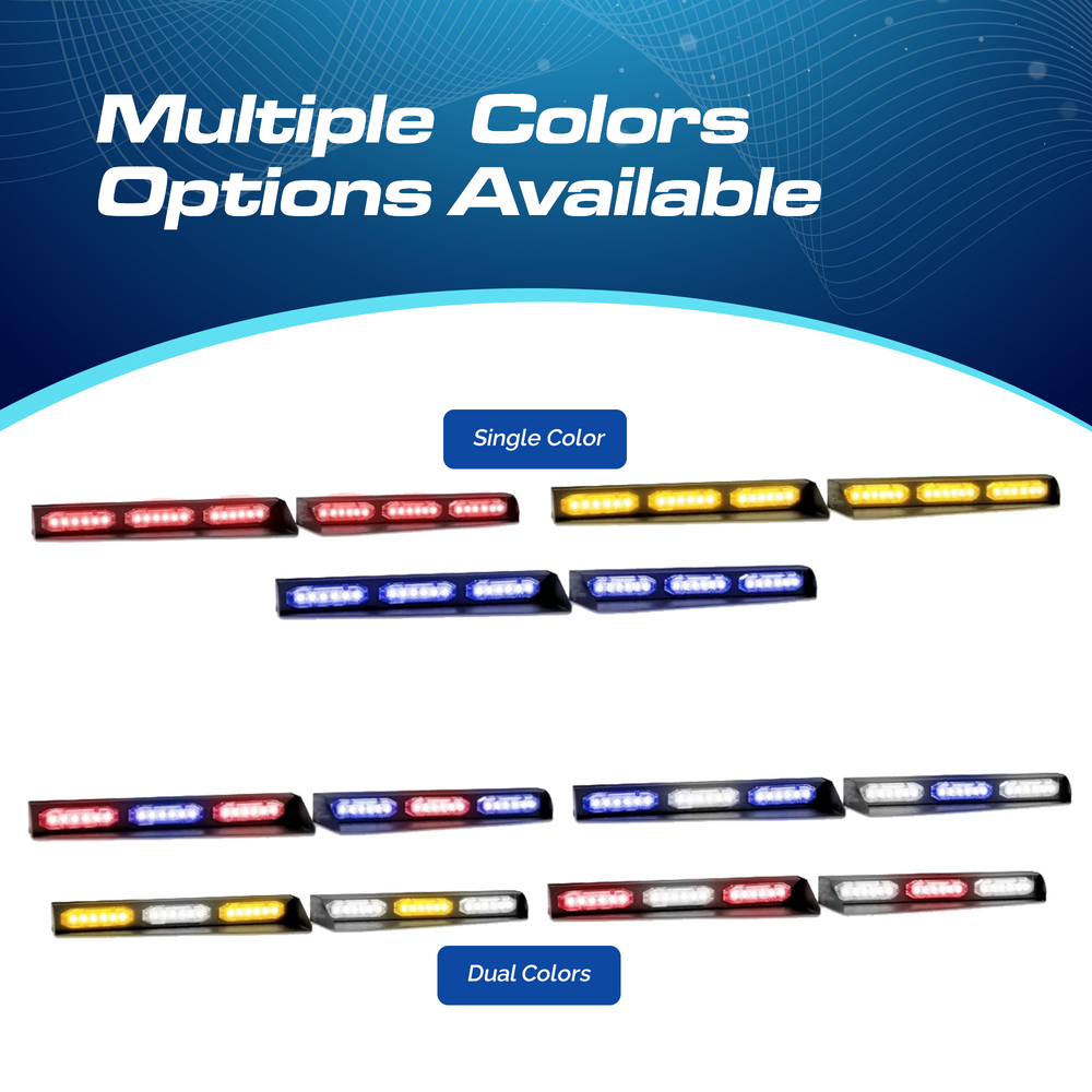 LED Visor Lights & Visor Light Bars – Ultra Bright Lightz